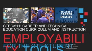 Gregory Taylor CTEC:511 - Employability Tool.pptx | Apprenticeships ...