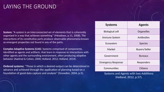 Turning the Page: Complex Adaptive Systems in Emergency Management | PPTX