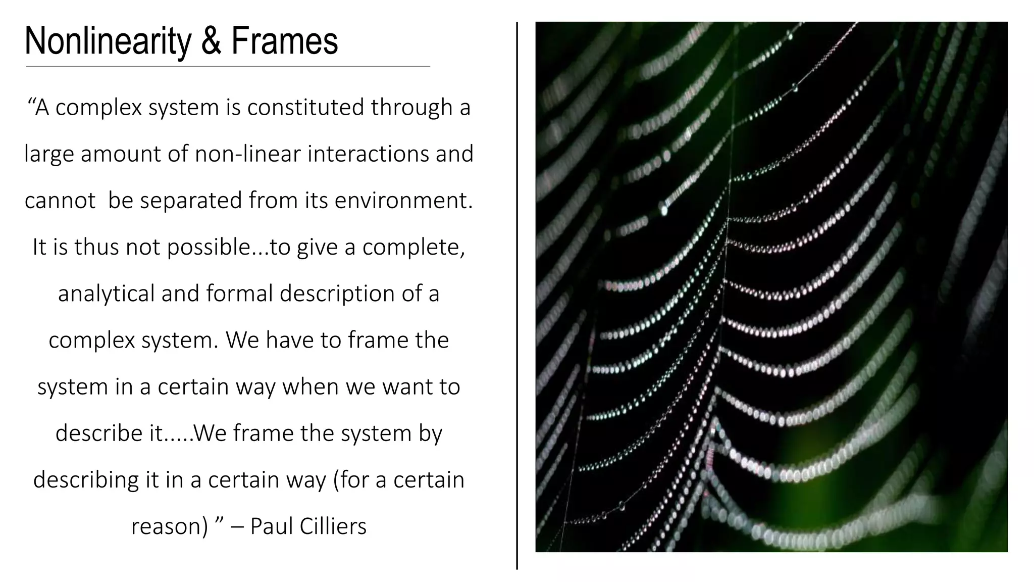 Framing Complex Systems: Reality, language, and flow | PPTX