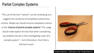Framing Complex Systems: Reality, language, and flow | PPTX