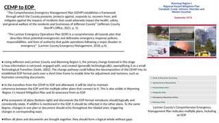 Theoretical Transitions of Local Emergency Management Organizational ...