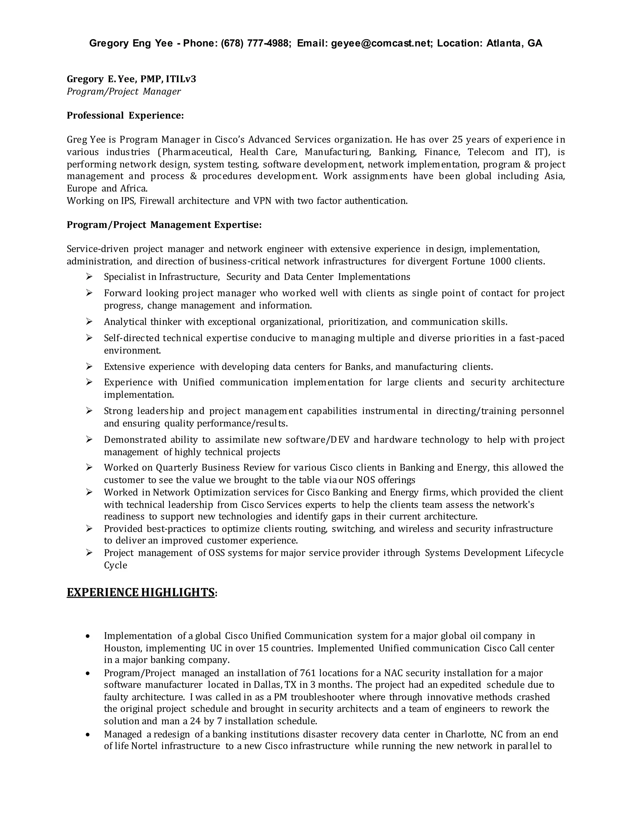 Gregory yee _resume | DOCX