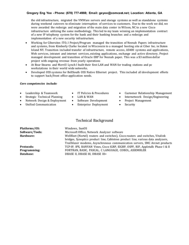 Gregory yee _resume | DOCX