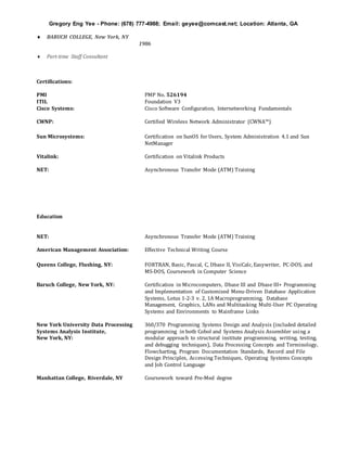 Gregory yee _resume | DOCX