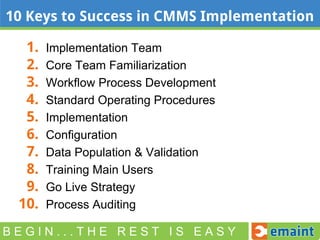 10 Keys to CMMS Implementation Success | PDF | Business | Business and ...