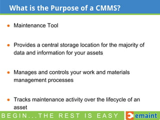 10 Keys to CMMS Implementation Success | PDF | Business | Business and ...