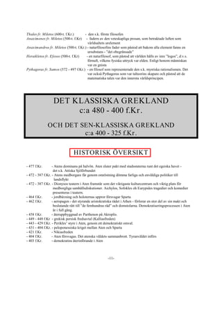 Antika Greklands kulturhistoria | PDF