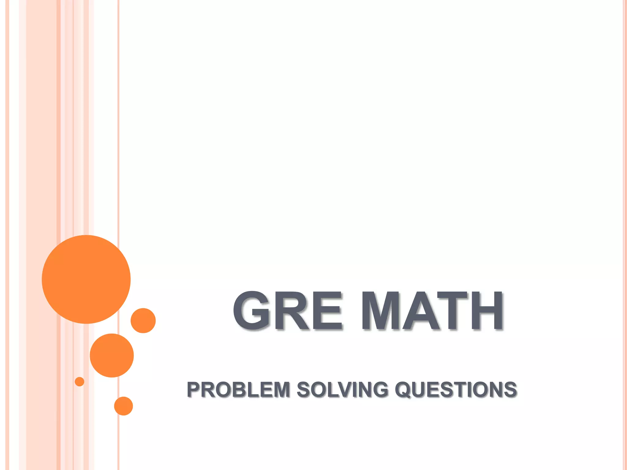 Gre math | PPTX