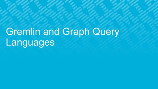 Graph Processing with Apache TinkerPop and Gremlin | PPT