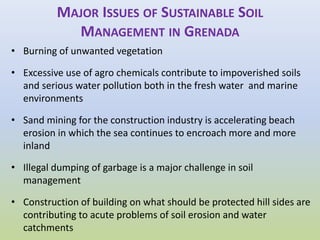 Priorities and Needs for Sustainable Soil Management in Grenada ...
