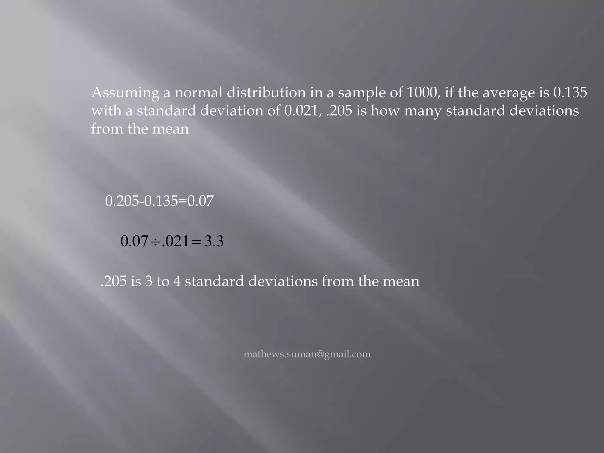 GRE NORMAL DISTRIBUTION PROBLEMS | PPT
