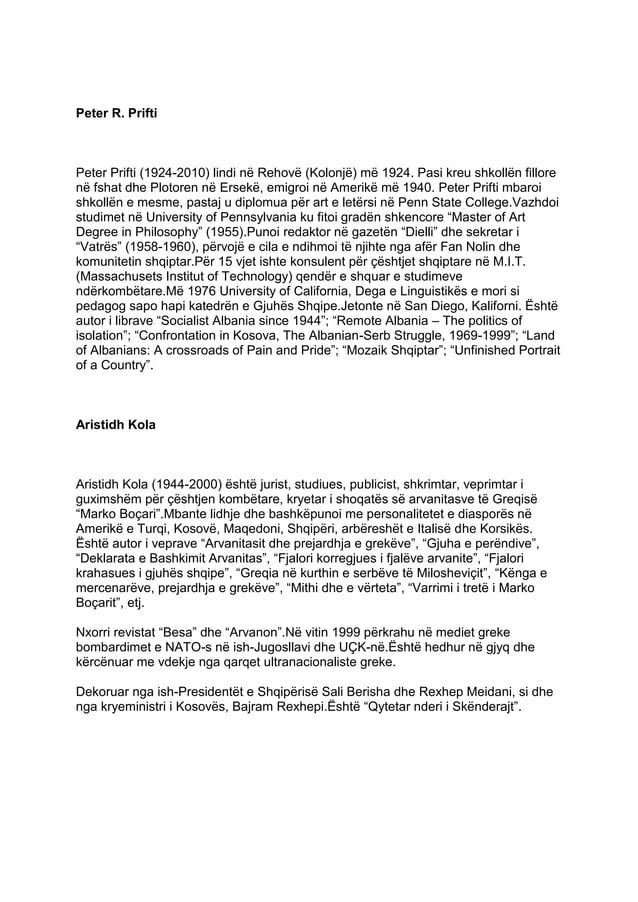 Greqia, 695 fshatra shqiptare | PDF