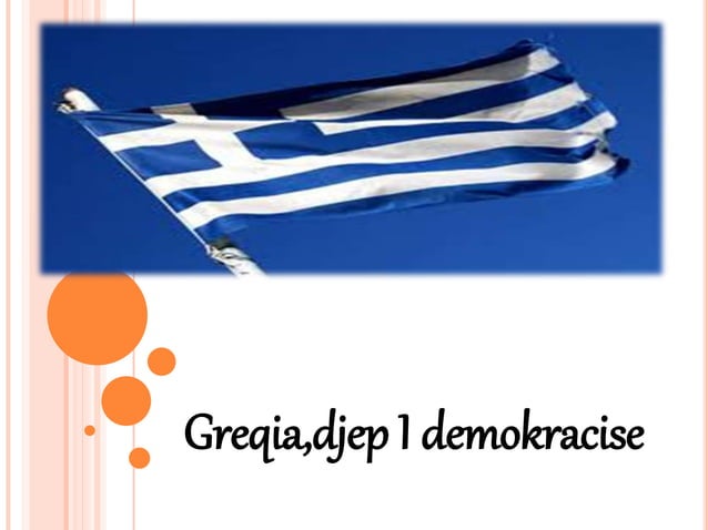 Greqia djepi demokracis | PPT