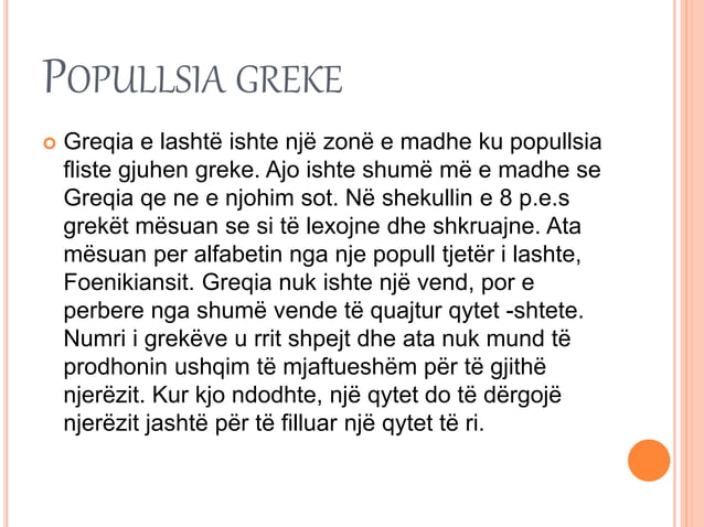 Greqia djepi demokracis | PPT