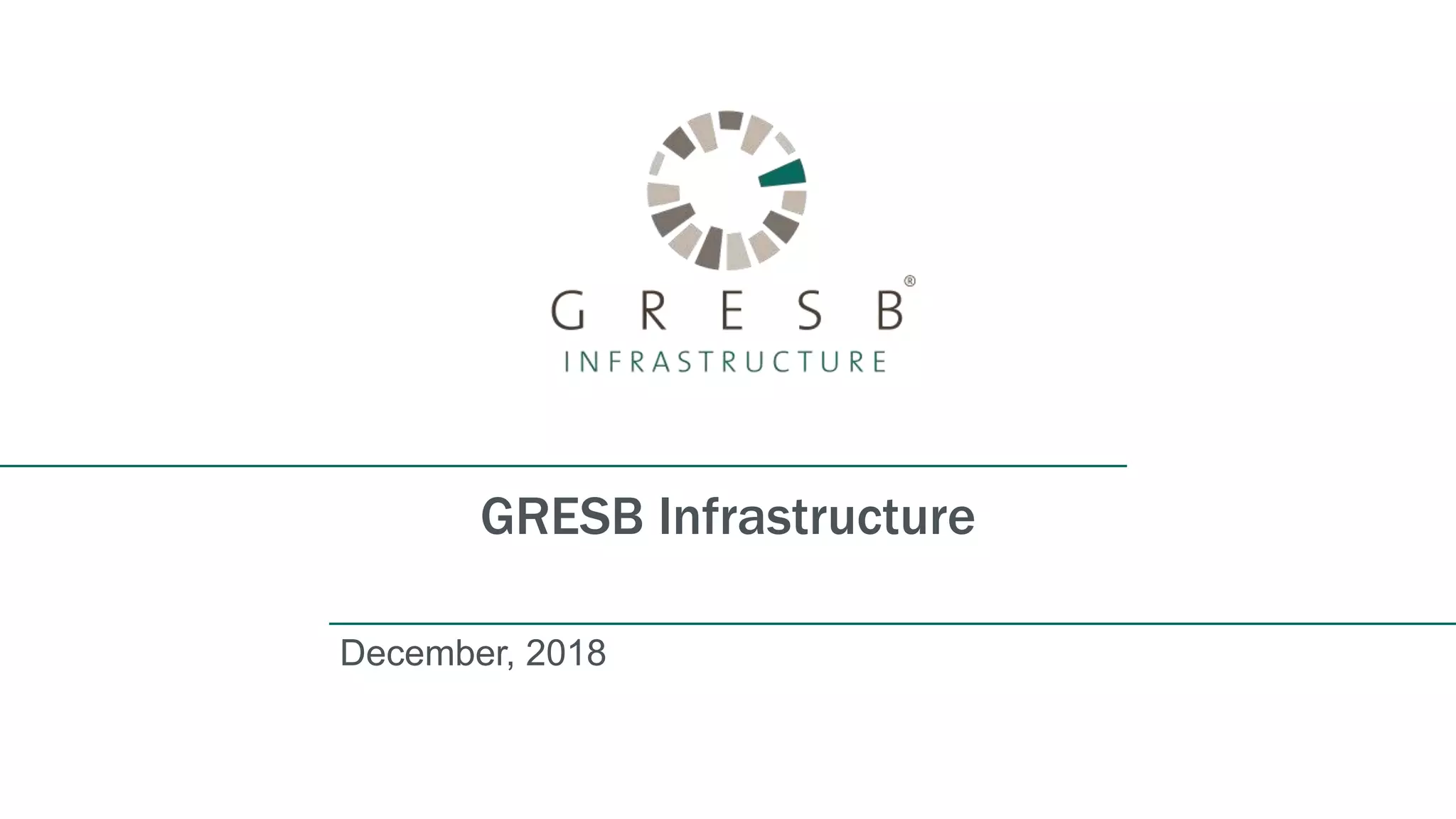 Gresb Infrastructure Pptx
