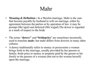 mahr | PPT