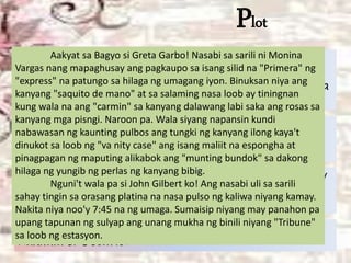 Greta garbo by Deogracias A. Rosario | PPTX