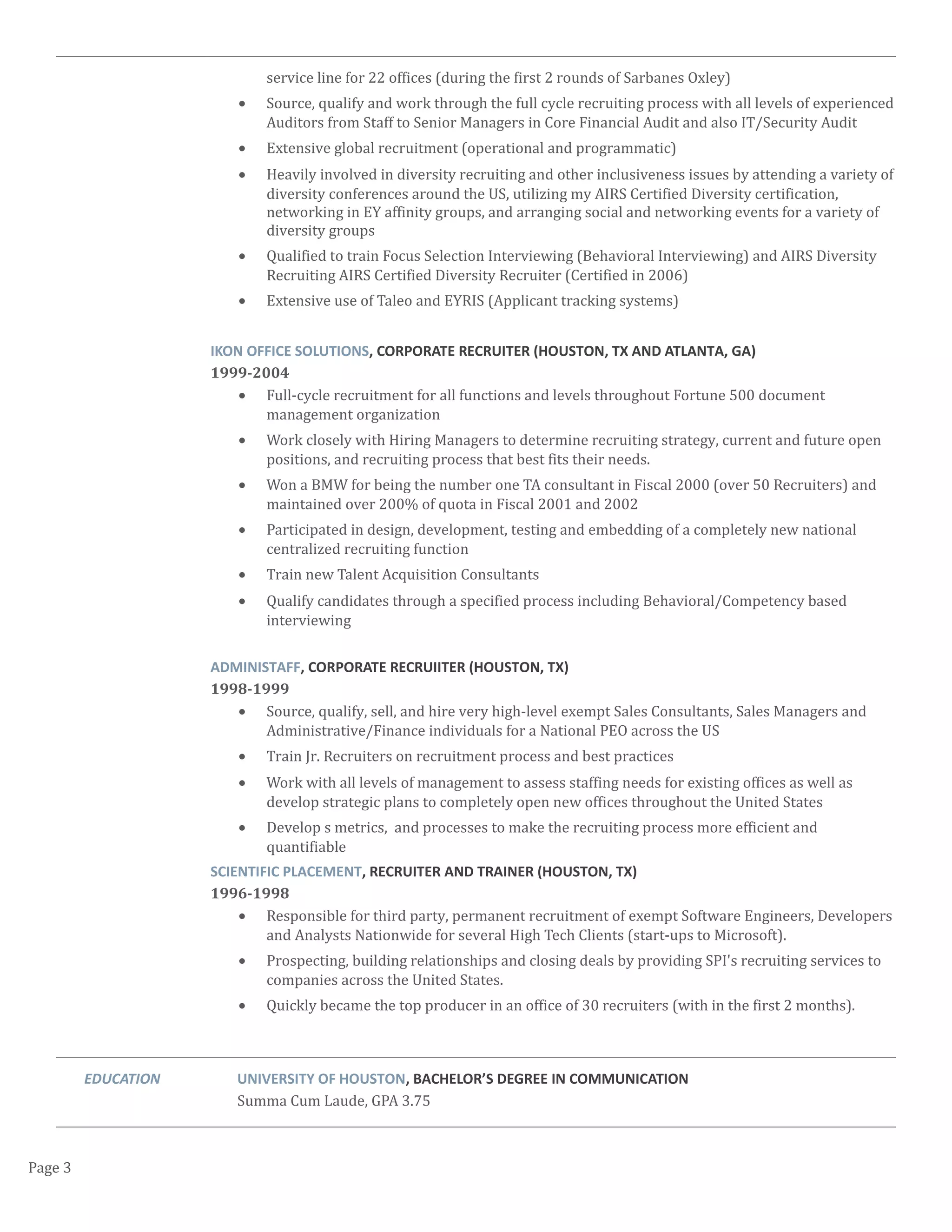 Check out Gretchen's CV-- TA Leader | DOC