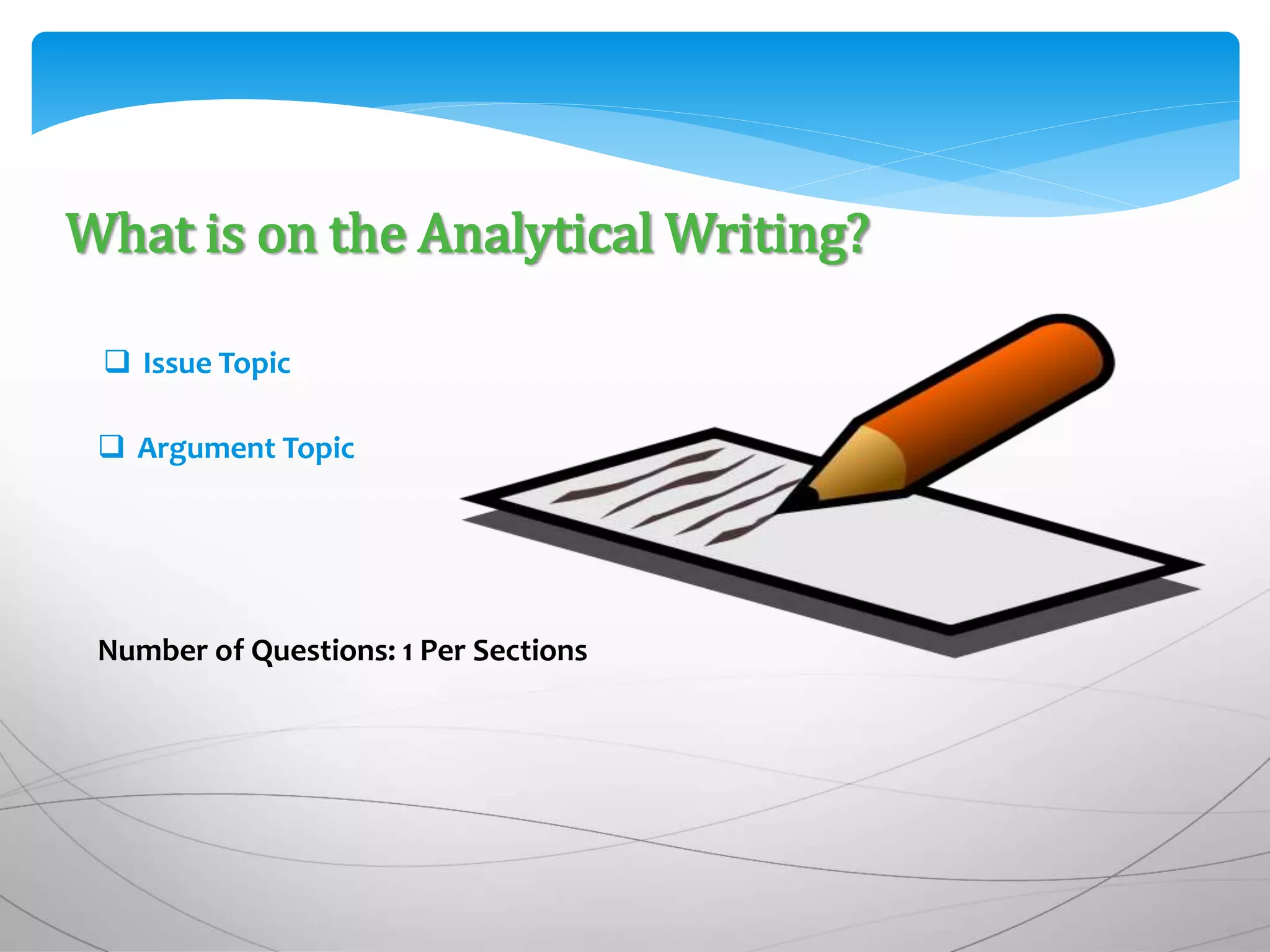 Gre test format | PPT