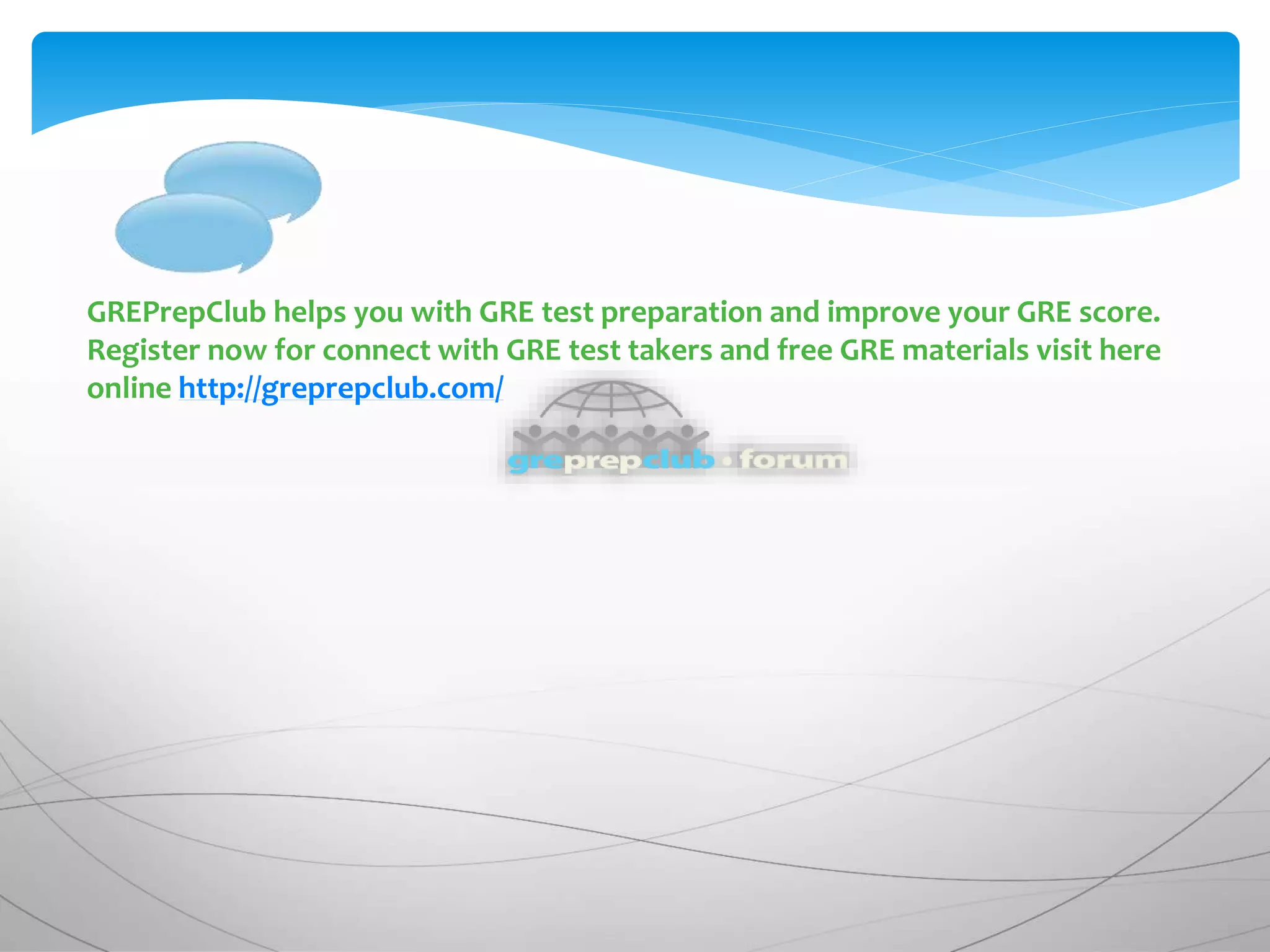 Gre test format | PPTX