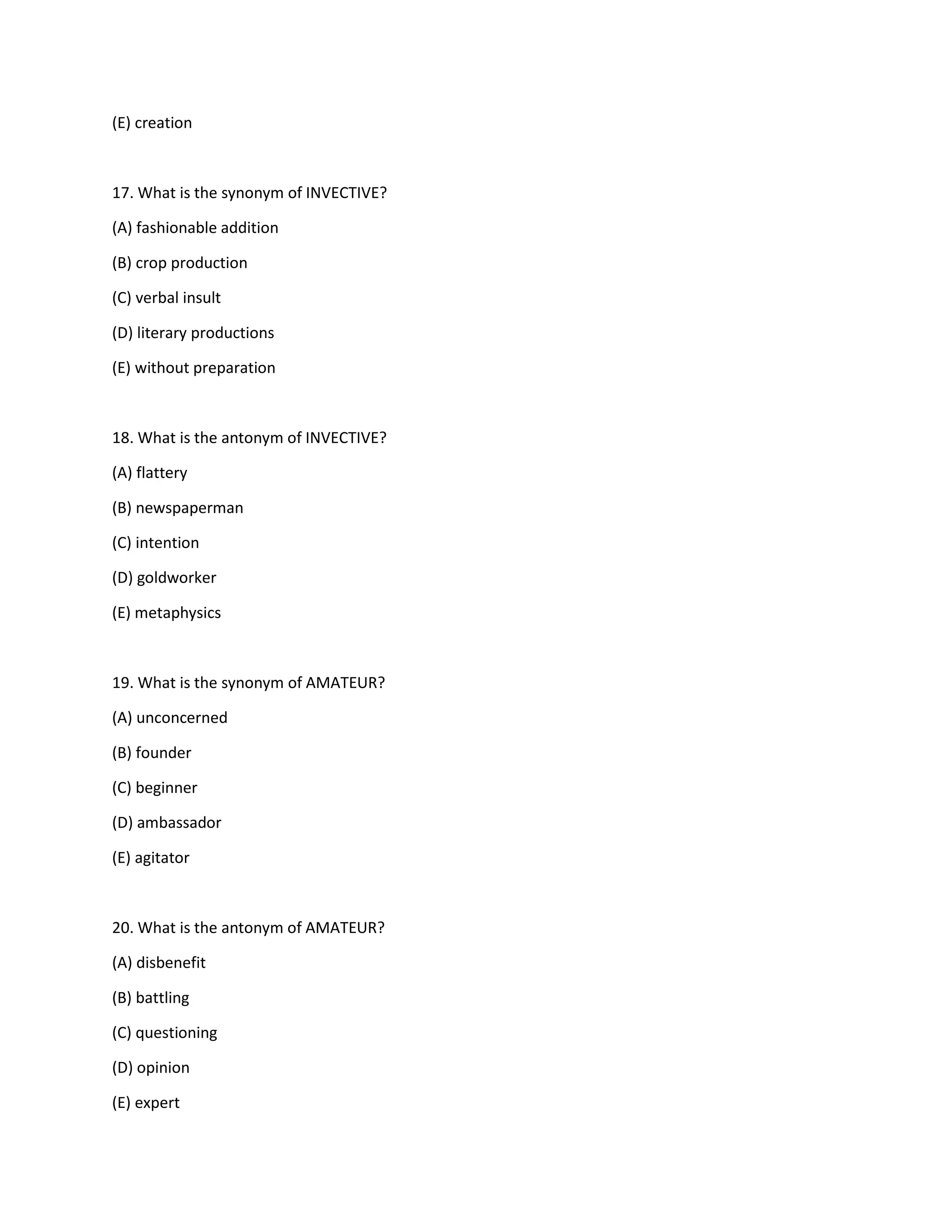 Gre Test Prep Vocabulary | PDF