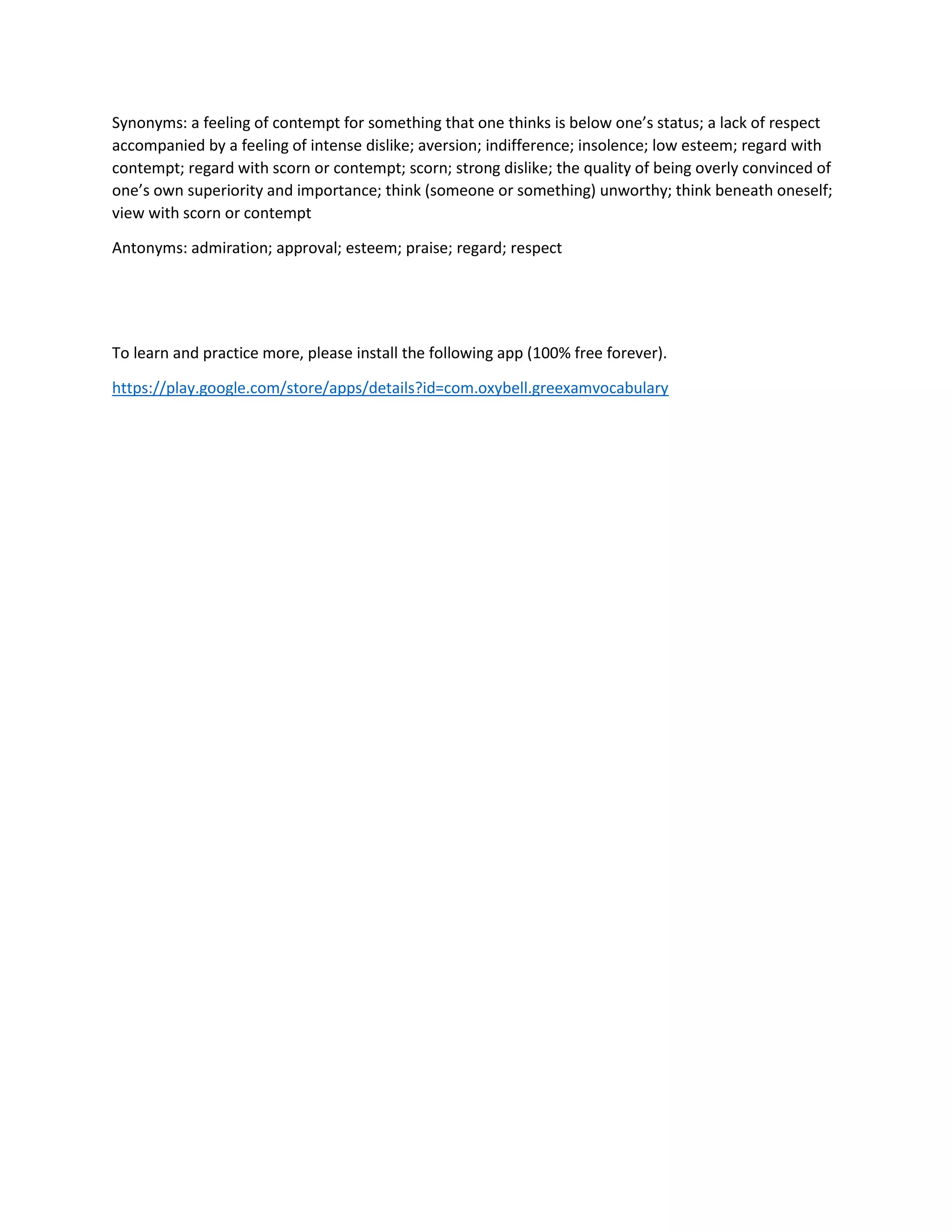 Gre Test Words | PDF