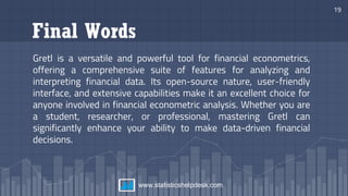 Gretl for Financial Econometrics A Comprehensive Guide.pdf