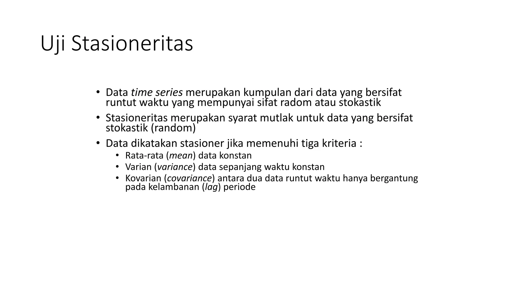 Software Gretl peramalan ekonometrika | PPTX