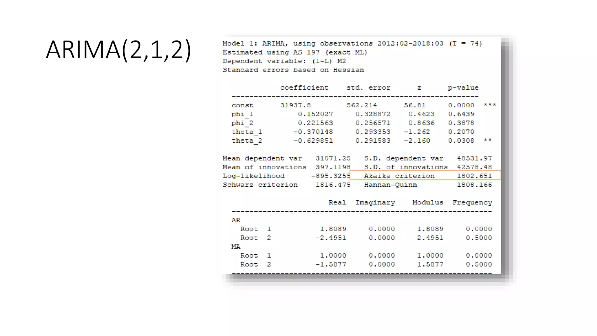 Software Gretl peramalan ekonometrika | PPTX