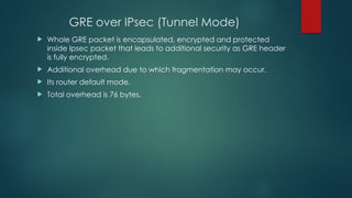 GRE tunnel, GRE over IPsec and ipsec over gre.pptx