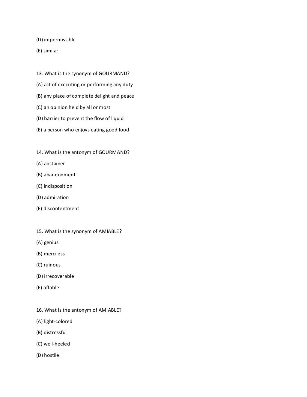 Gre Vocab Flashcards | PDF