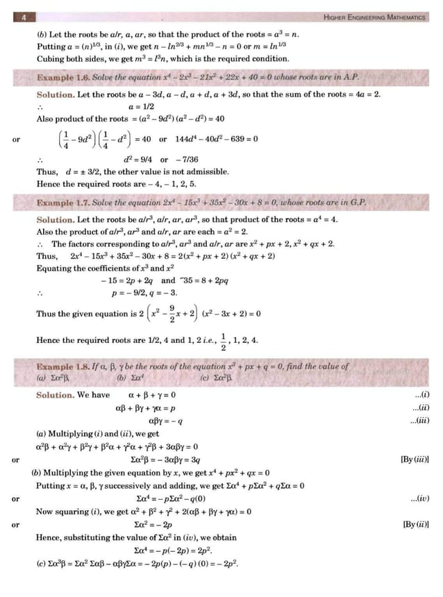 HIGHER ENGINEERING MATHEMATICS by B.S GREWAL | PDF