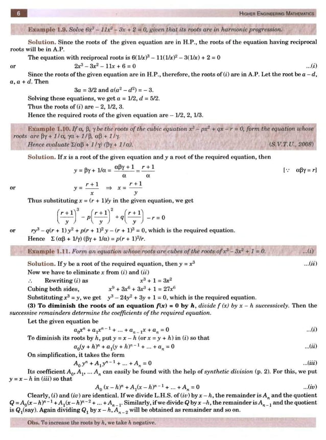 HIGHER ENGINEERING MATHEMATICS by B.S GREWAL | PDF