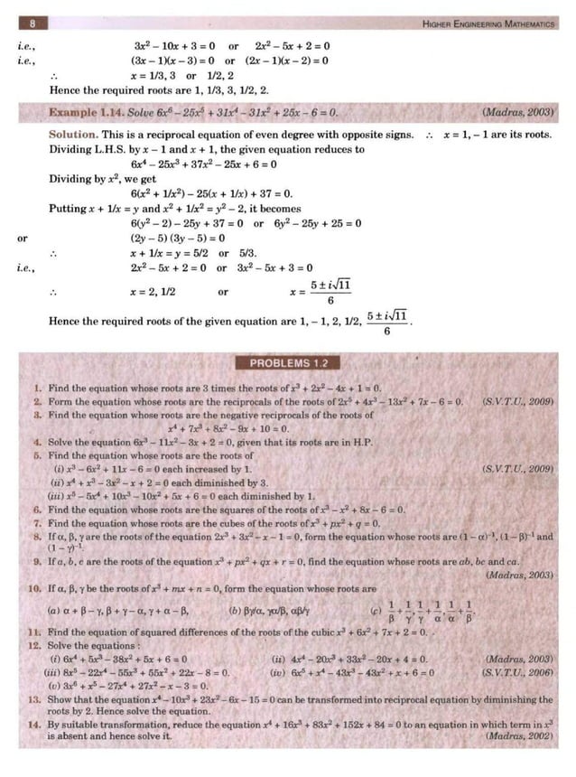 HIGHER ENGINEERING MATHEMATICS by B.S GREWAL | PDF
