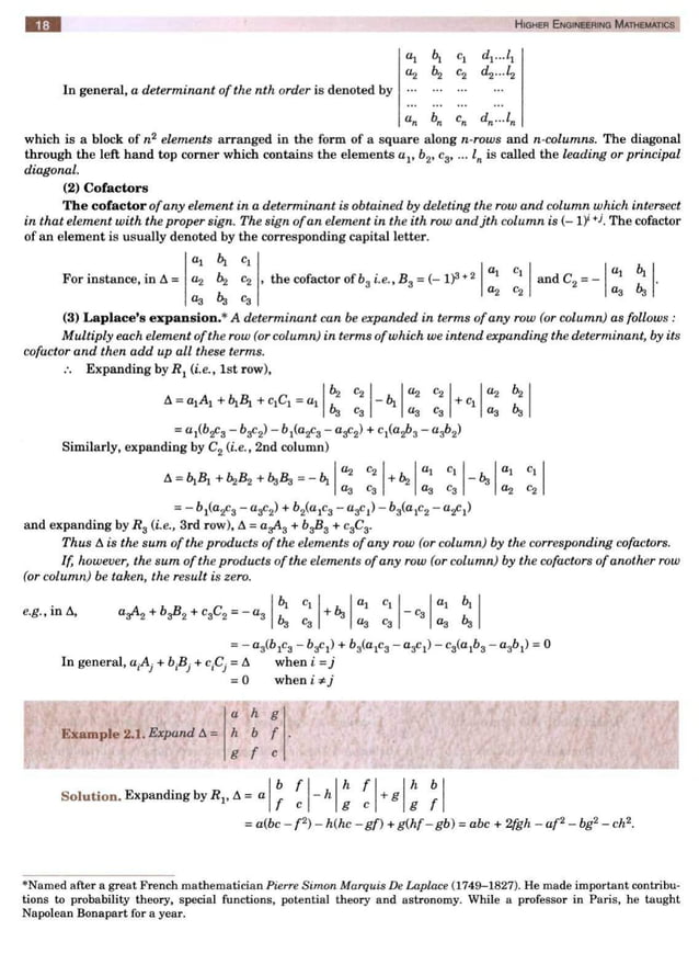 HIGHER ENGINEERING MATHEMATICS by B.S GREWAL | PDF