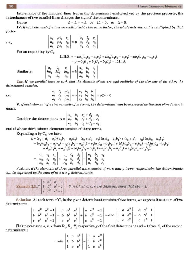 HIGHER ENGINEERING MATHEMATICS by B.S GREWAL | PDF