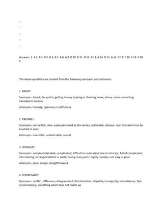 Gre Word List | PDF | Resume Writing and Advice | Job Search