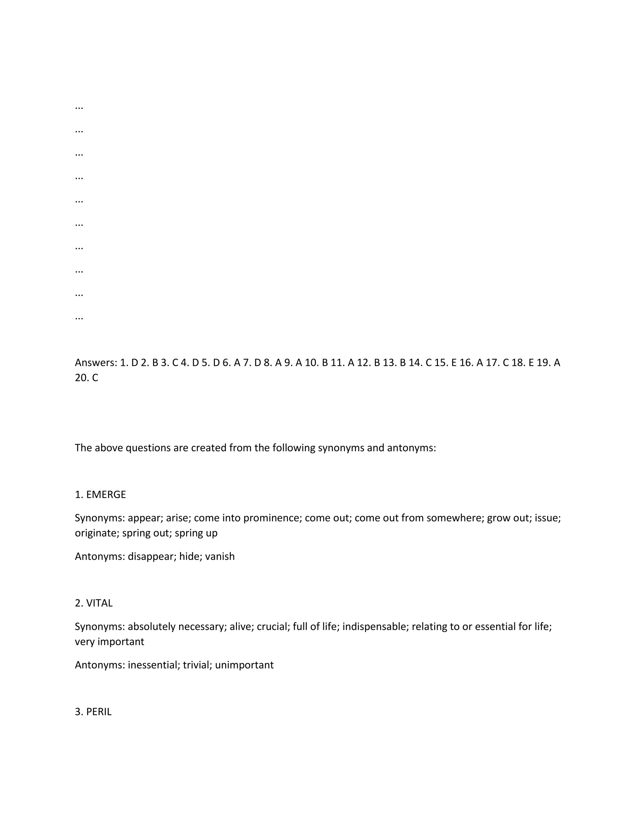 Gre Word List 3500 | PDF