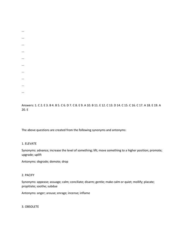 Gre Word List Flashcards | PDF