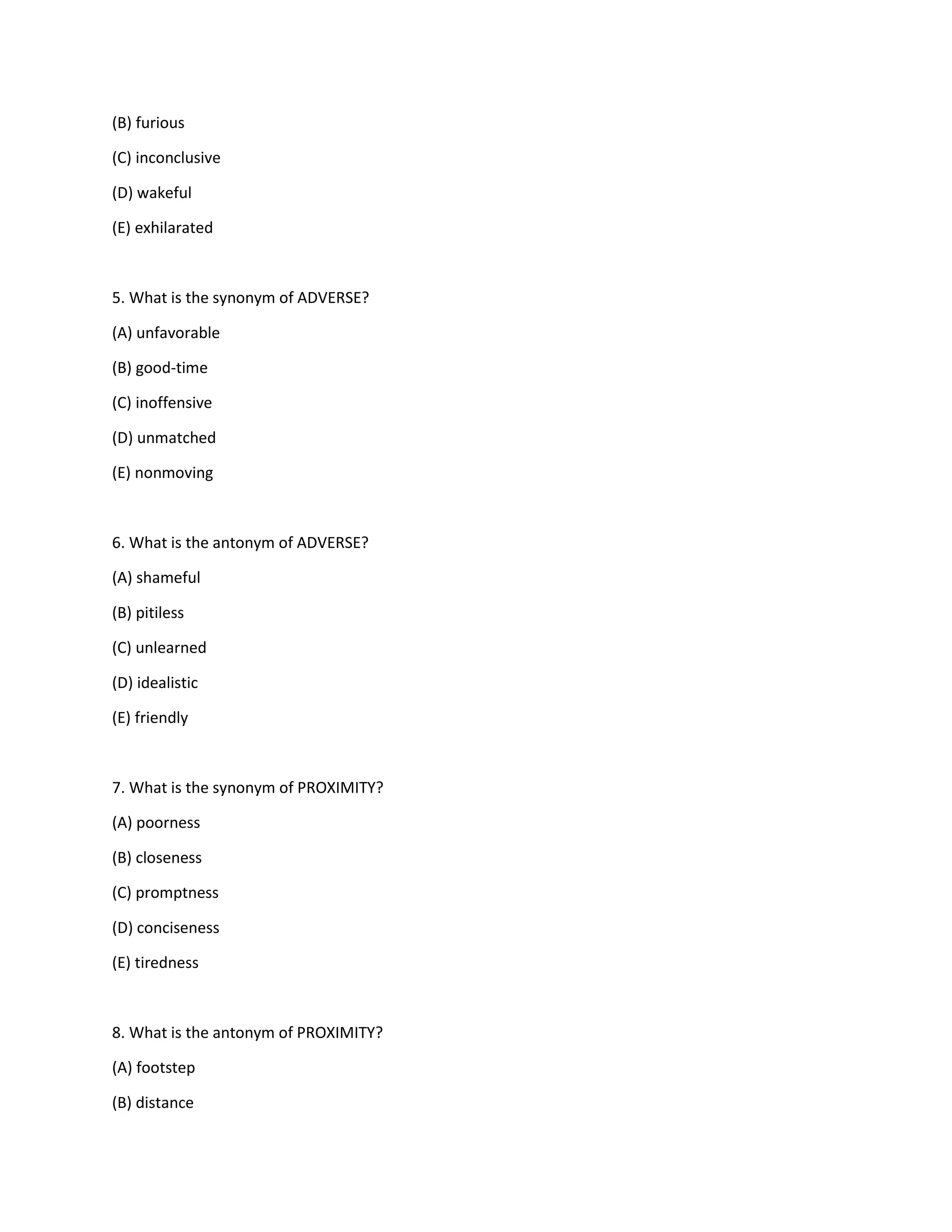 Gre Word List With Sentences | PDF