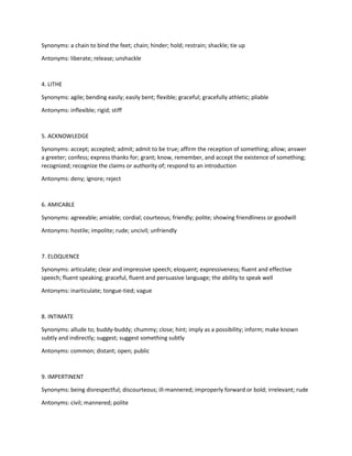 Gre Words In Context | PDF