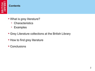 Grey literature - a hidden resource | PPT | Technology & Computing
