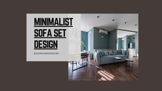 Sofa set designs | PDF