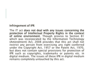 Grey Area of the Information Technology Act, 2000.pptx