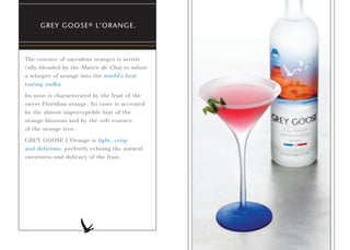 Grey Goose® Vodka: Copywriting by Walt Jaschek | PDF