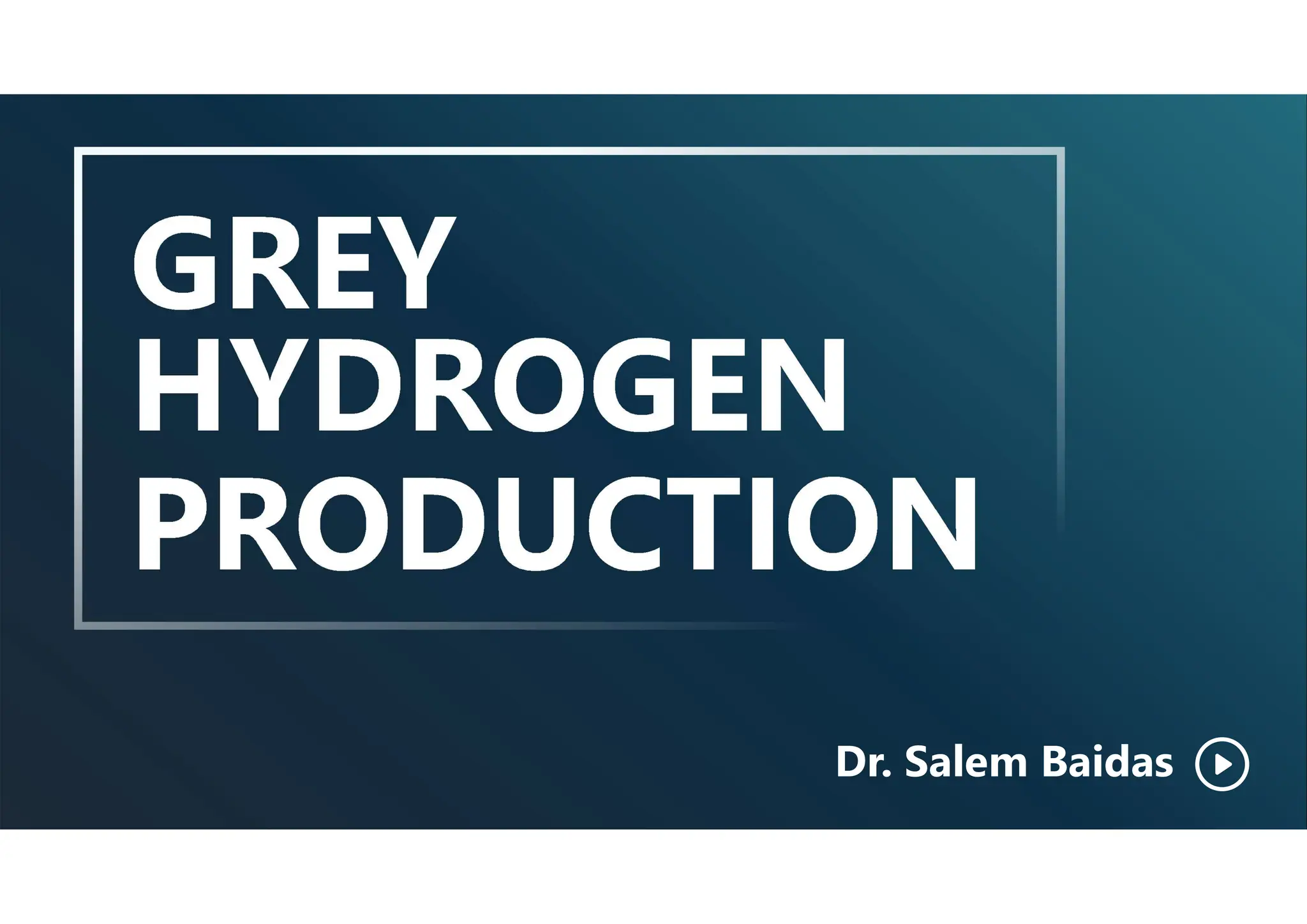 Grey Hydrogen Production | PDF
