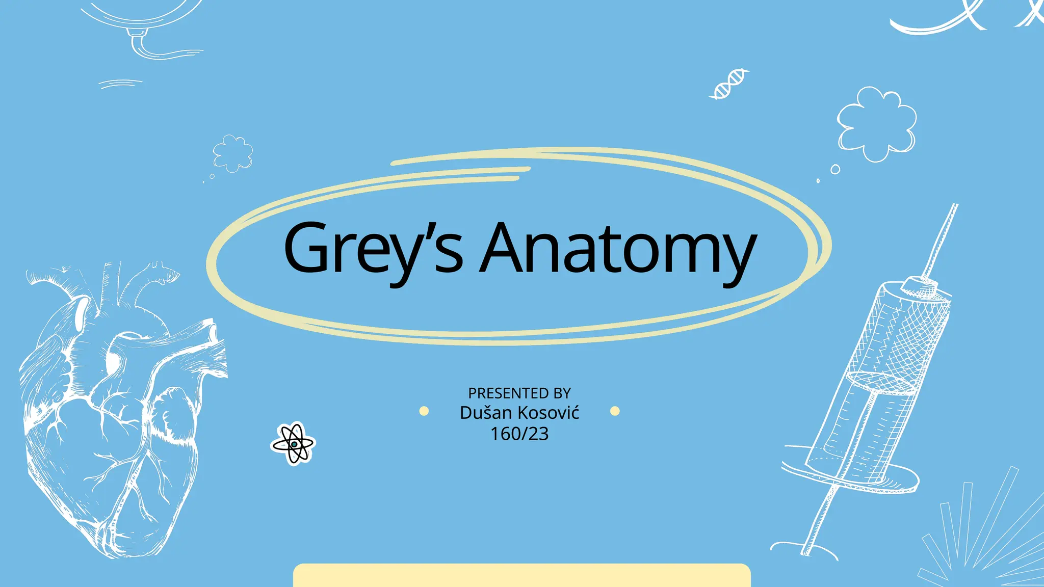 Grey's Anatomy- Presentation on the show | PPTX