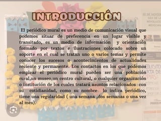 El periodico mural como medio de comunicacion | PDF