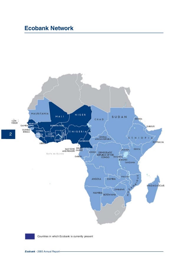 Ecobank annual report 2005