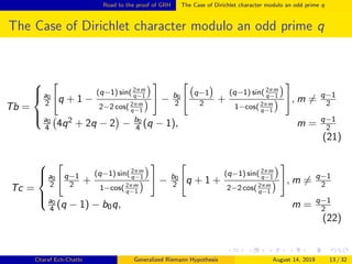 A Proof of the Generalized Riemann Hypothesis | PDF | Web Development ...